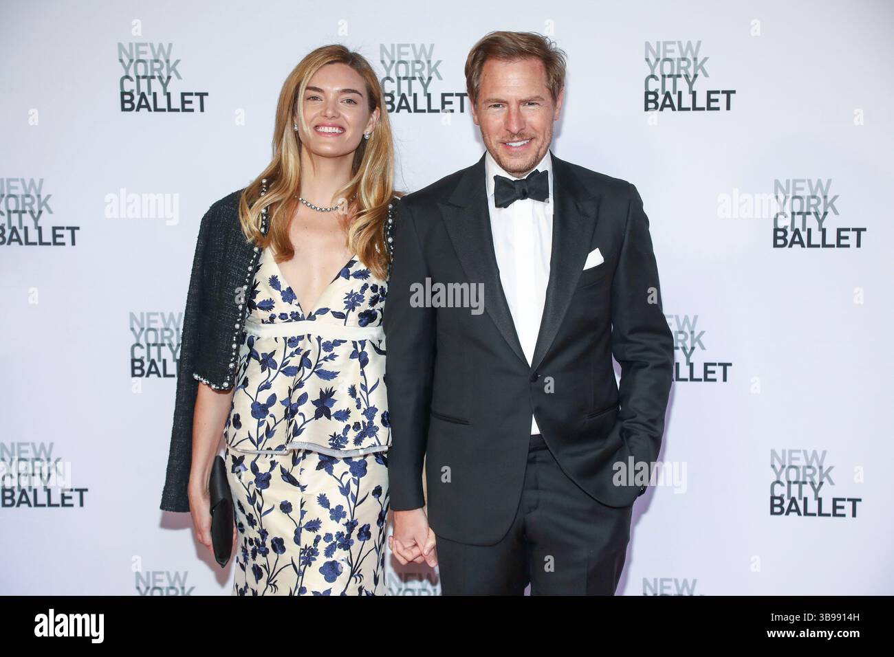 Allie Kopelman, left, and Will Kopelman attend the New York City Ballet ...
