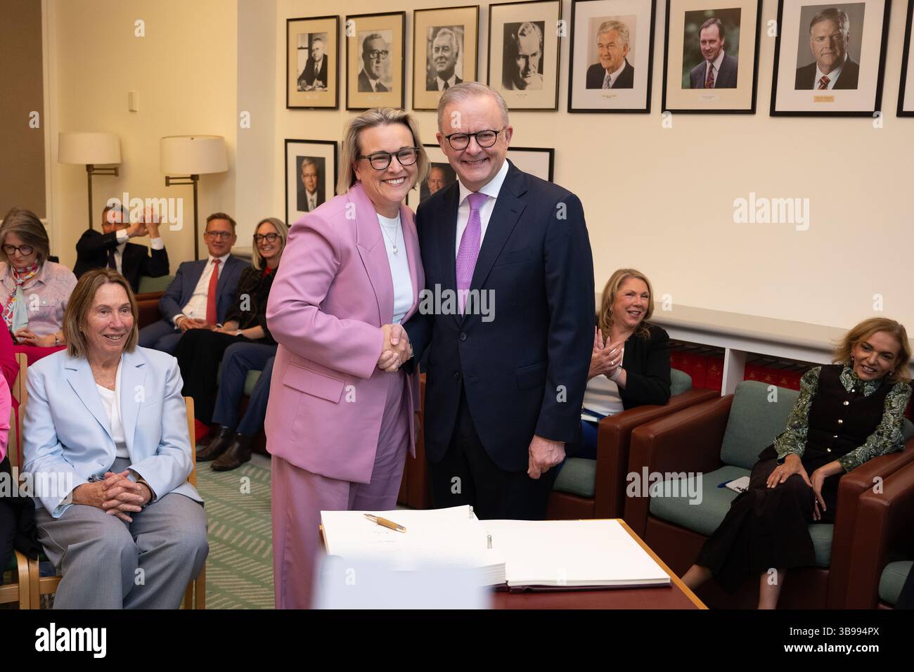 Canberra, Australia. 09th May, 2025. Australian Prime Minister Anthony ...