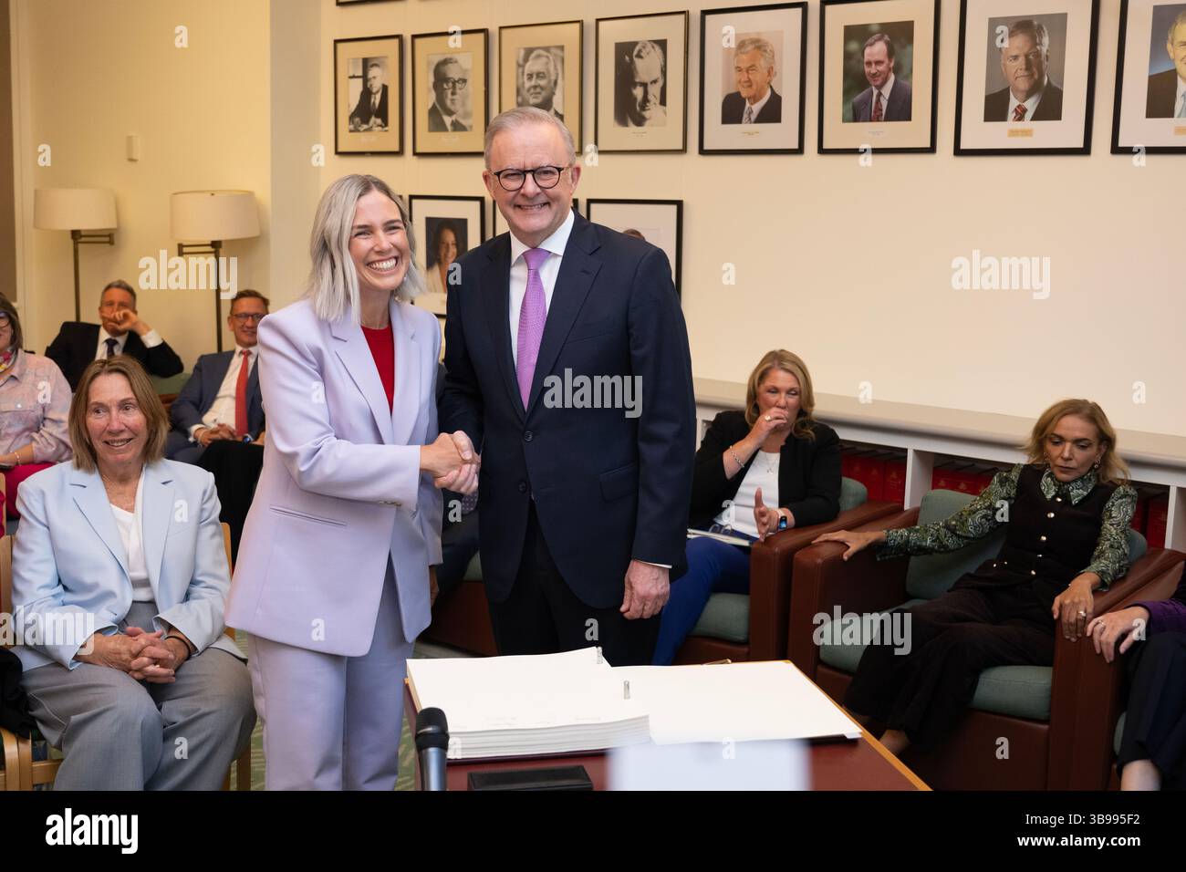 Canberra, Australia. 09th May, 2025. Australian Prime Minister Anthony ...