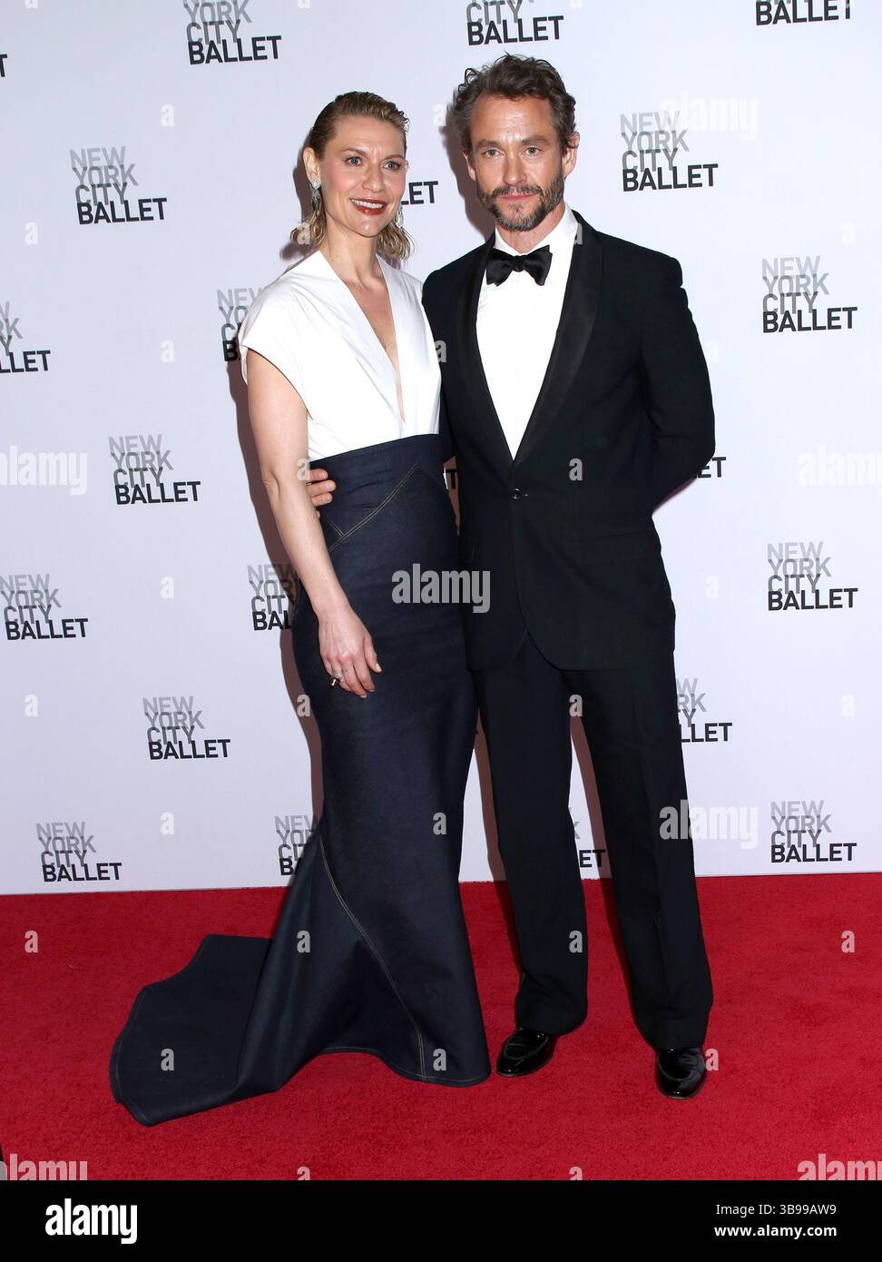 New York City, USA. 08th May, 2025. Claire Danes and Hugh Dancy ...
