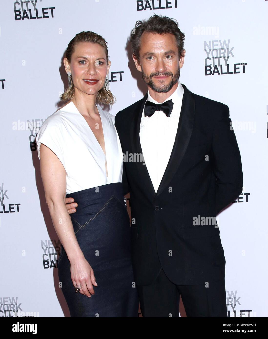 New York City, USA. 08th May, 2025. Claire Danes and Hugh Dancy ...