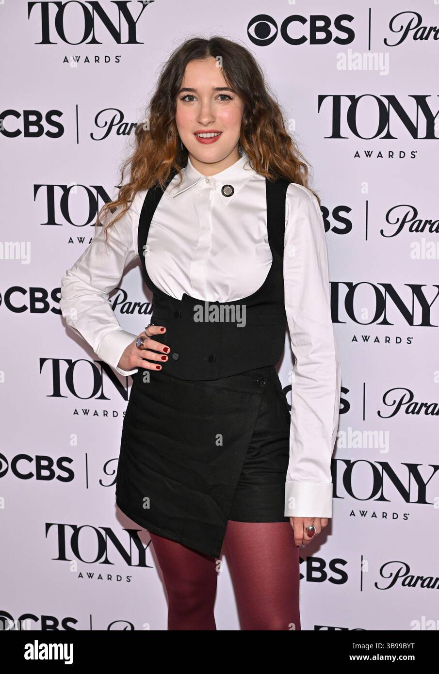 Gracie Lawrence attends the 78th Annual Tony Awards Meet the Nominees ...