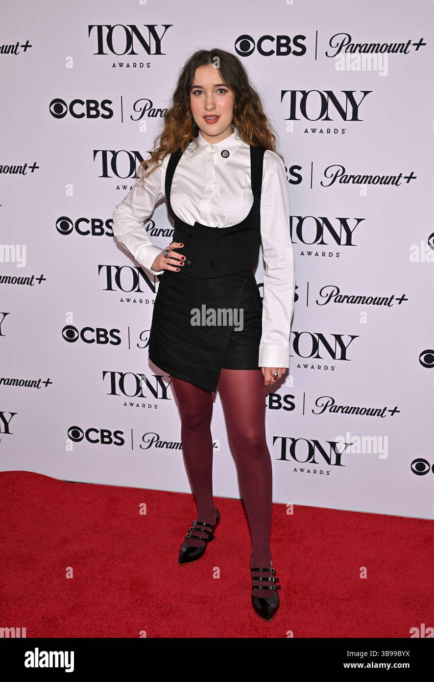 Gracie Lawrence attends the 78th Annual Tony Awards Meet the Nominees ...