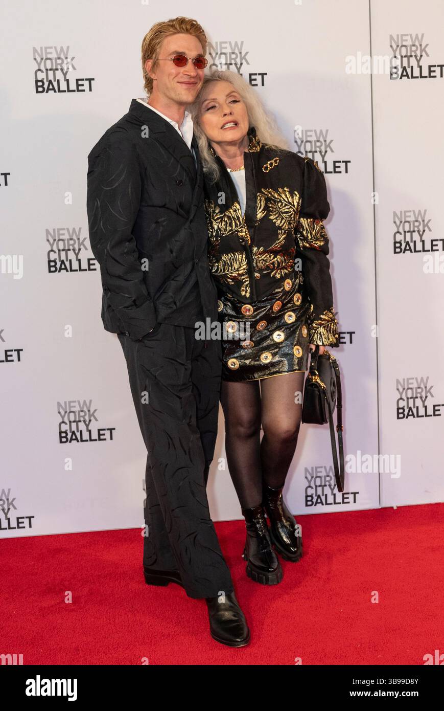 New York, United States. 08th May, 2025. Harrison Ball and Debbie Harry ...