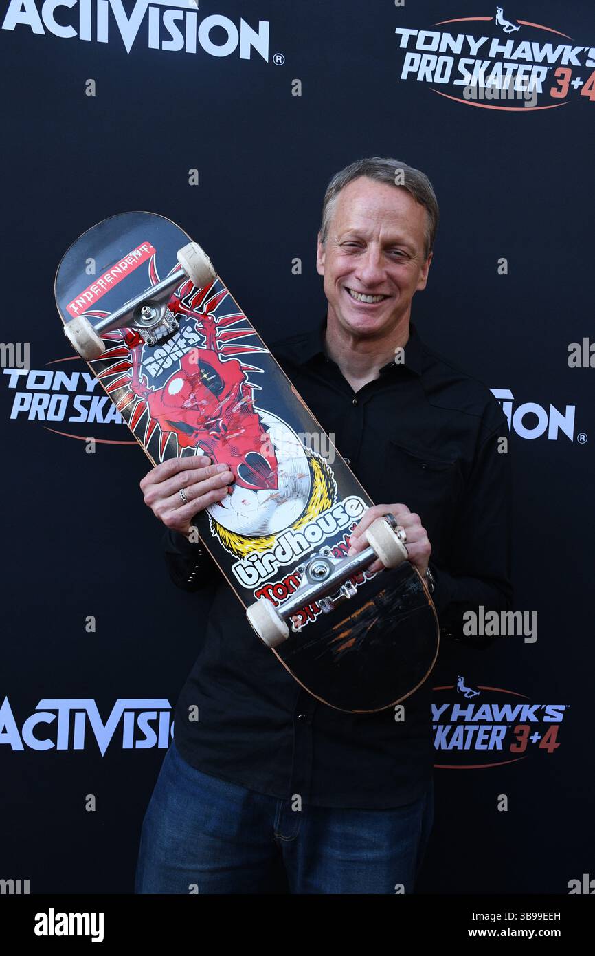 Los Angeles, California, USA 8th May 2025 Skateboarder Tony Hawk ...