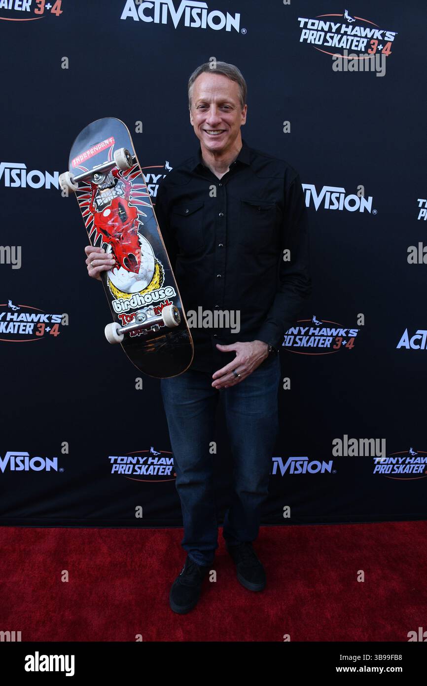 Los Angeles, California, USA 8th May 2025 Skateboarder Tony Hawk ...