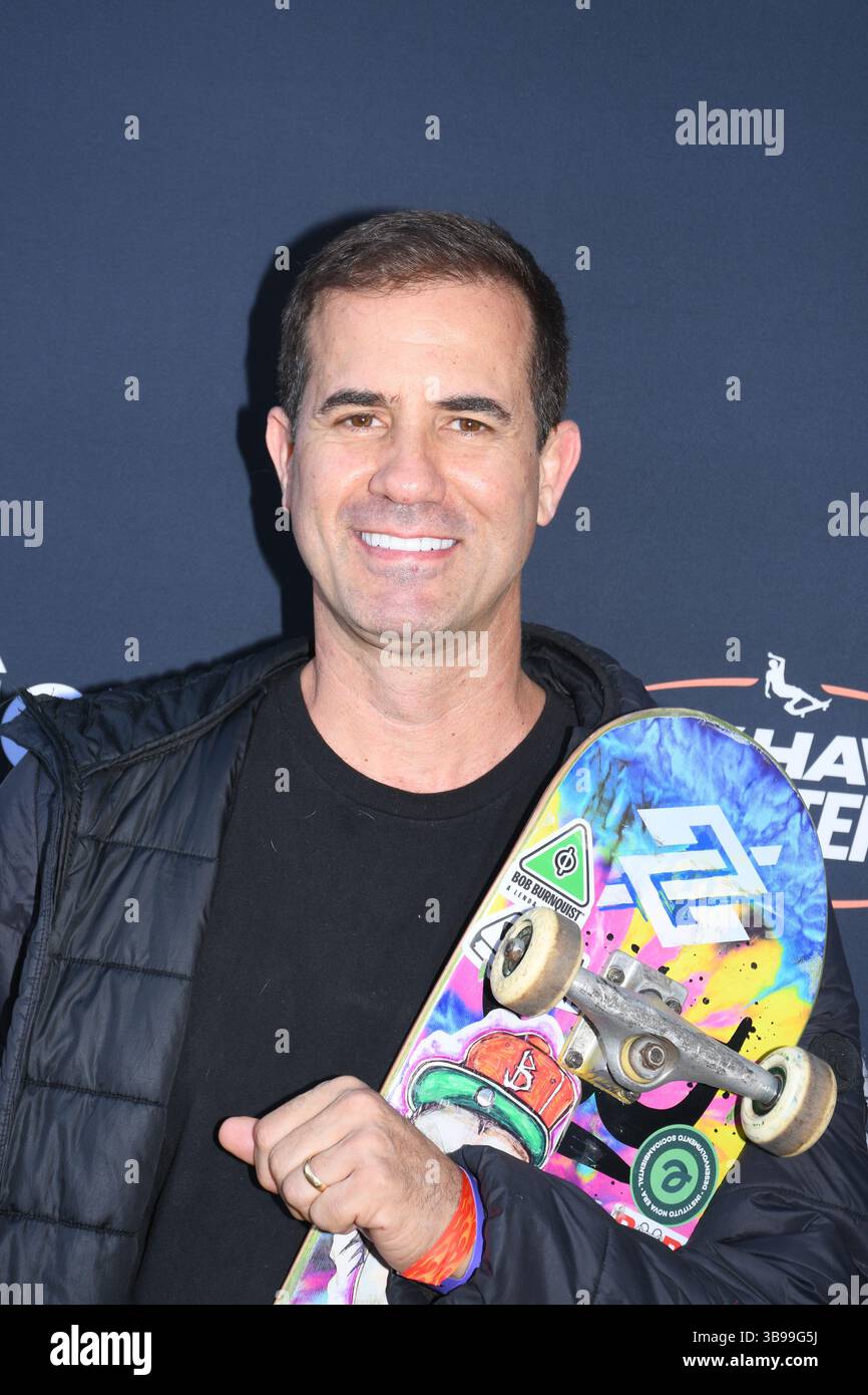 Los Angeles, California, USA 8th May 2025 Skateboarder Bob Burnquist ...