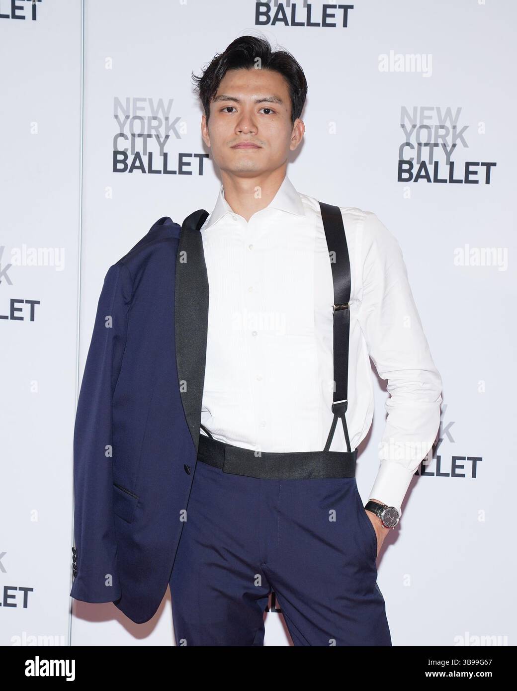 Ny. 08th May, 2025. Chun Wai Chan at arrivals for New York City Ballet ...