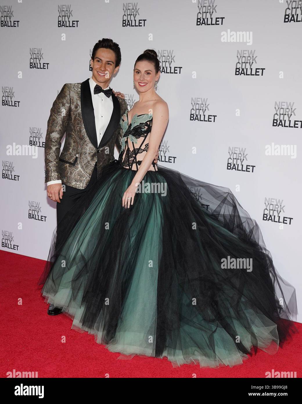 Ny. 08th May, 2025. Roman Mejia, Tiler Peck at arrivals for New York ...