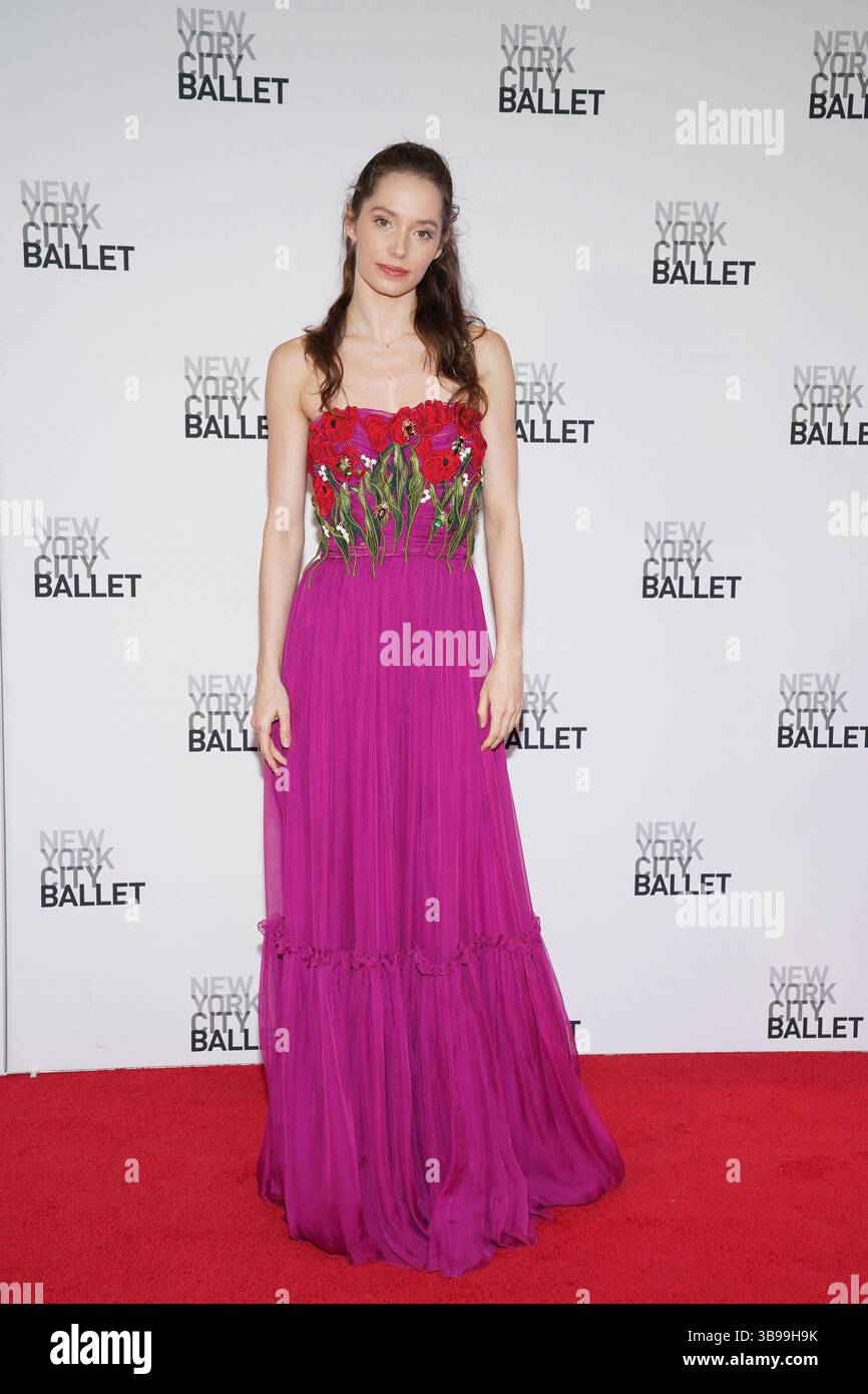 Ny. 08th May, 2025. Unity Phelan at arrivals for New York City Ballet ...