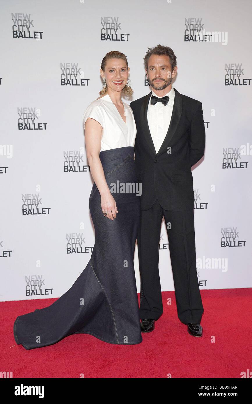 Ny. 08th May, 2025. Claire Danes, Hugh Dancy at arrivals for New York ...