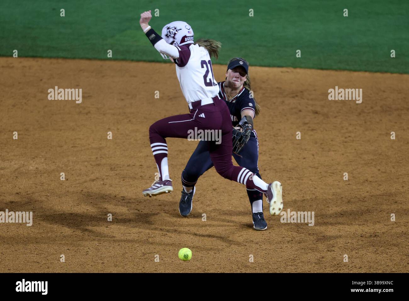 ATHENS, GA - MAY 08: South Carolina infielder Karley Shelton (33) is ...