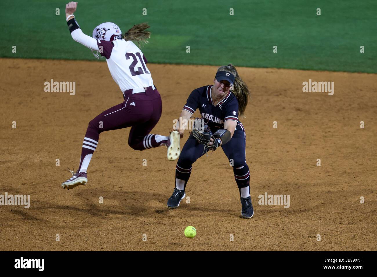 ATHENS, GA - MAY 08: South Carolina infielder Karley Shelton (33) is ...