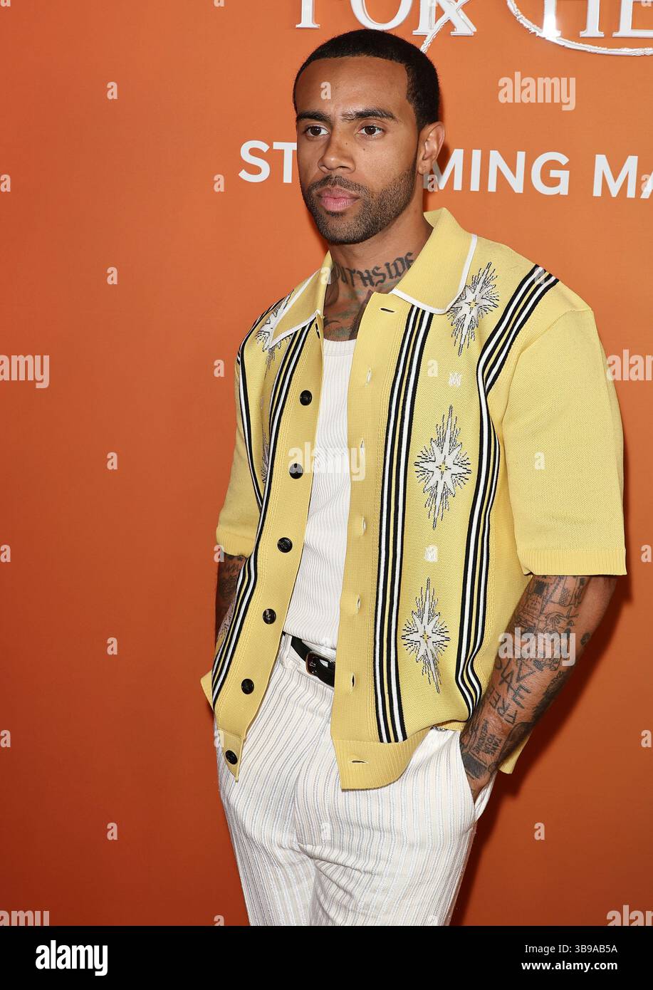 Los Angeles, USA. 08th May, 2025. Vic Mensa arrives at The Chi Season 7 ...