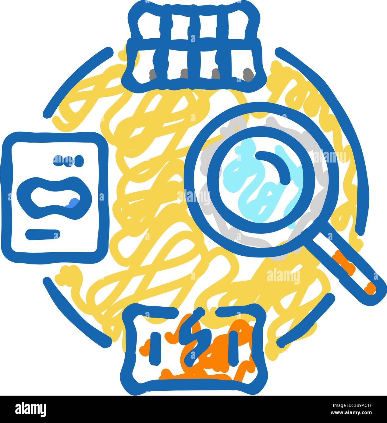 energy modeling audit icon doodle illustration Stock Vector Image & Art ...