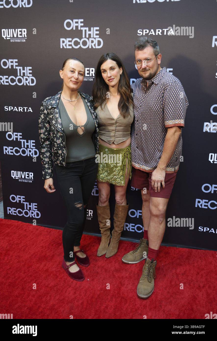 Ca. 08th May, 2025. Kirsten Foe, Rainey Qualley, Gabe Rodriguez in ...