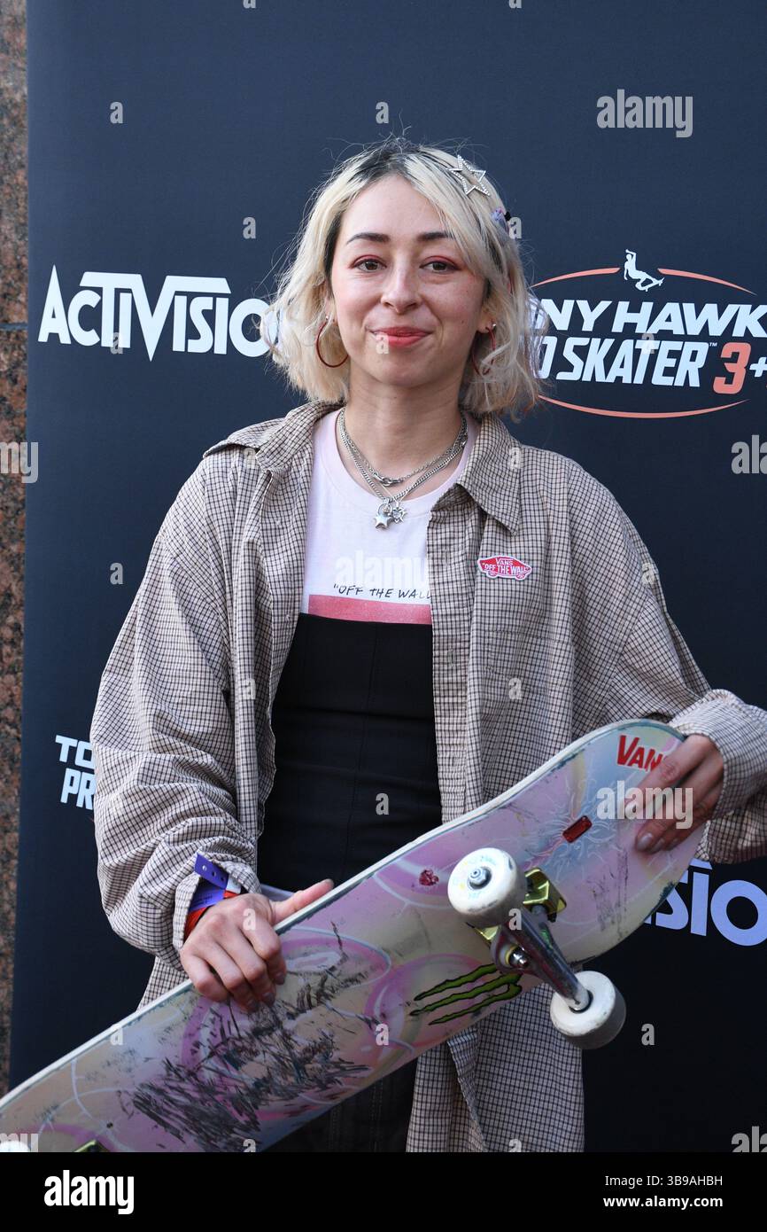 Los Angeles, California, USA 8th May 2025 Skateboarder Lizzie Armanto ...