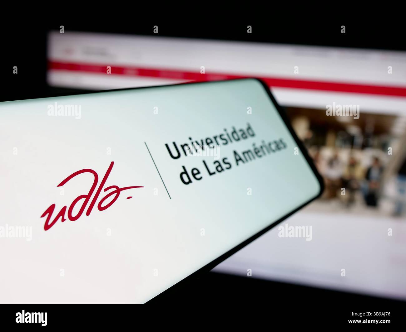 Germany. 14th Apr, 2025. In this photo illustration, a smartphone with ...