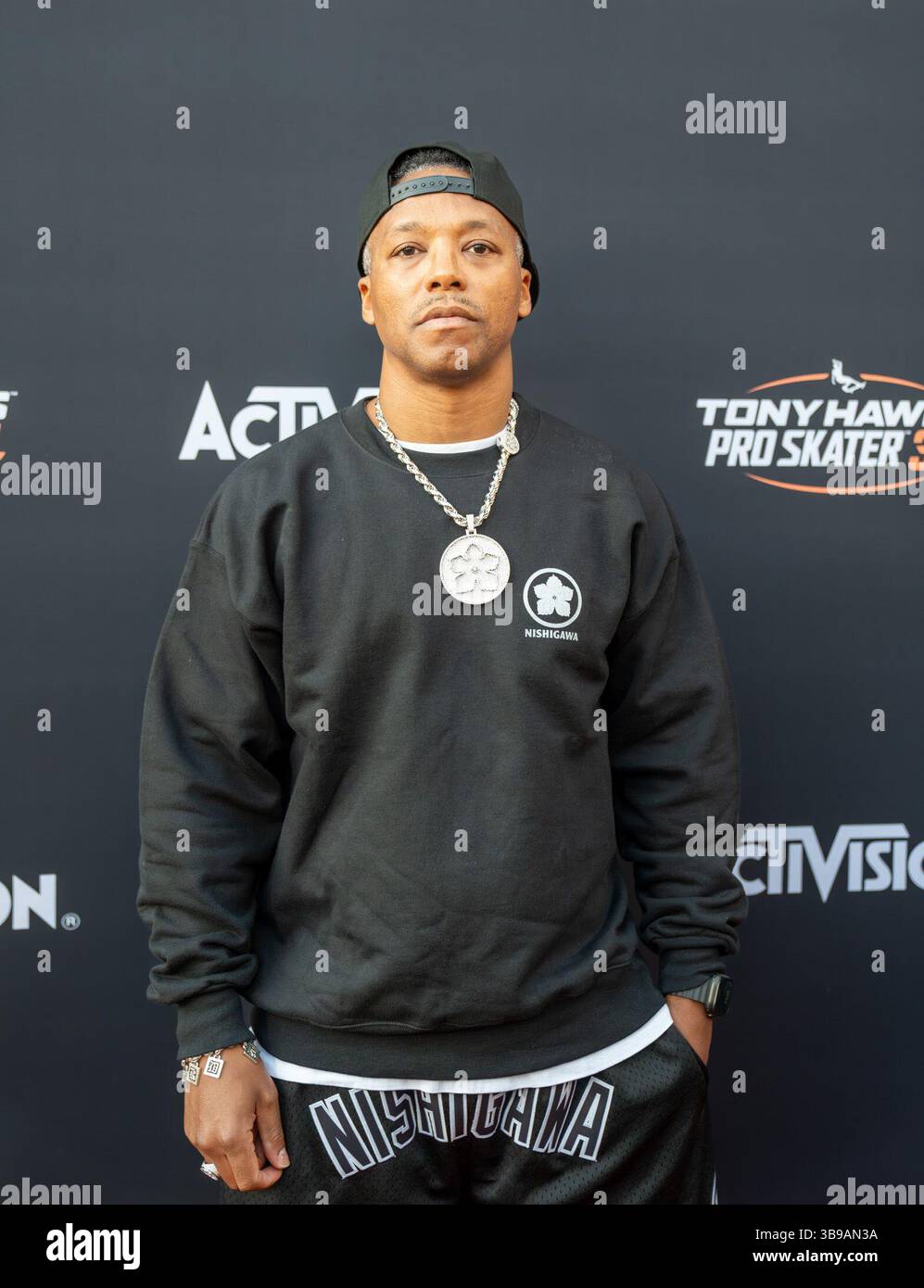 May 8, 2025, Los Angeles, California, USA: Lupe Fiasco on the Red ...