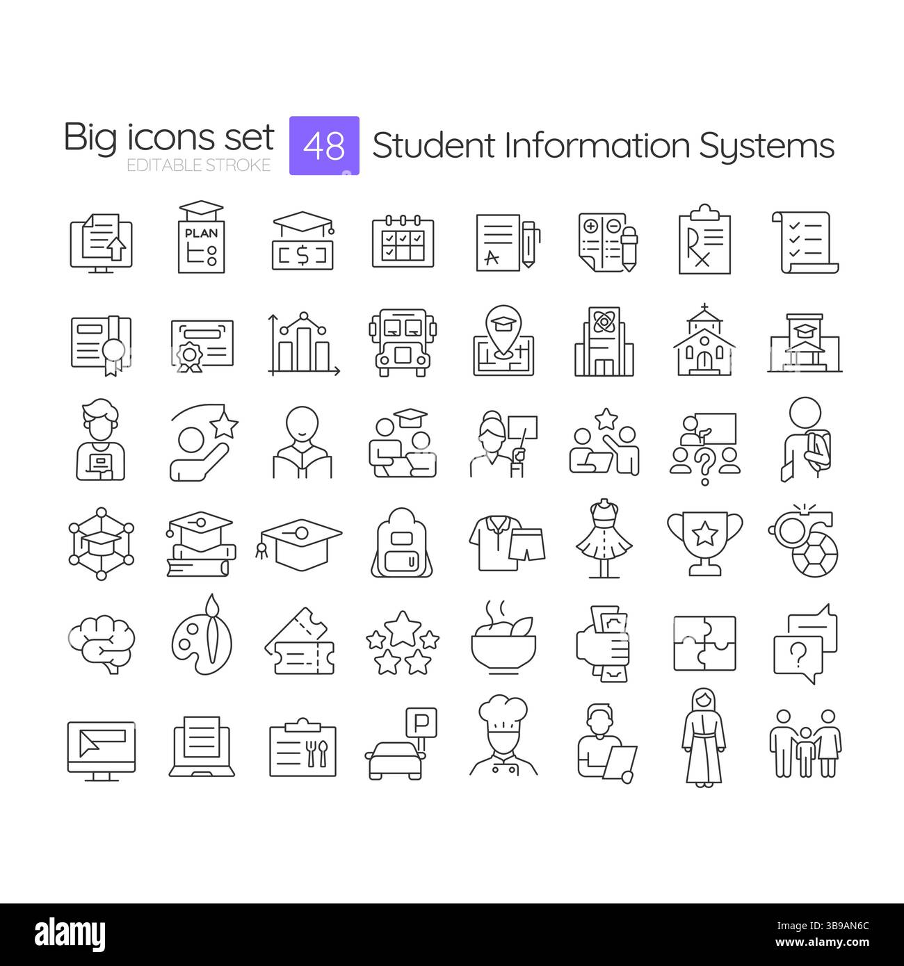 Student information systems hi-res stock photography and images - Alamy