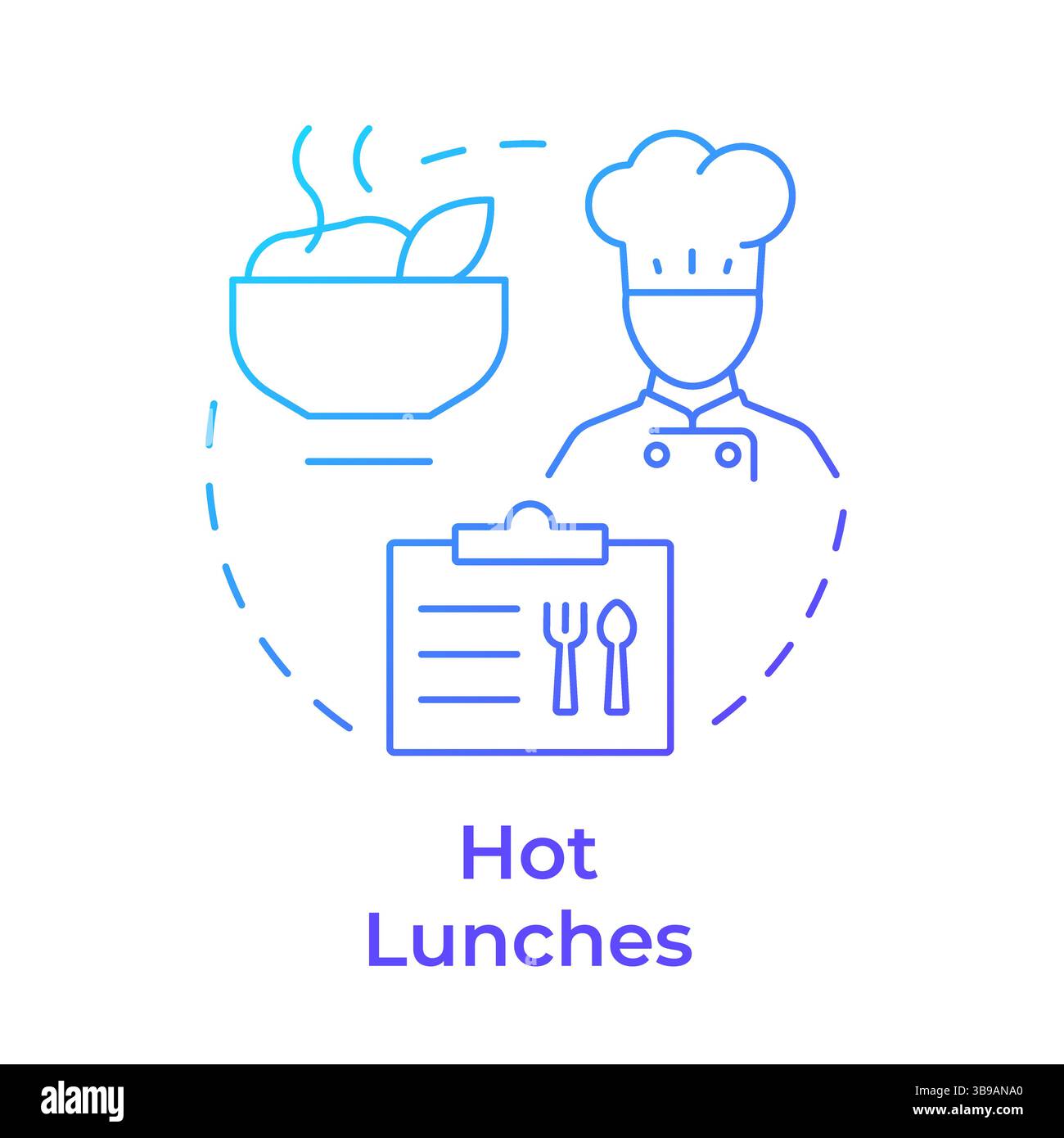 School lunches Stock Vector Images - Alamy