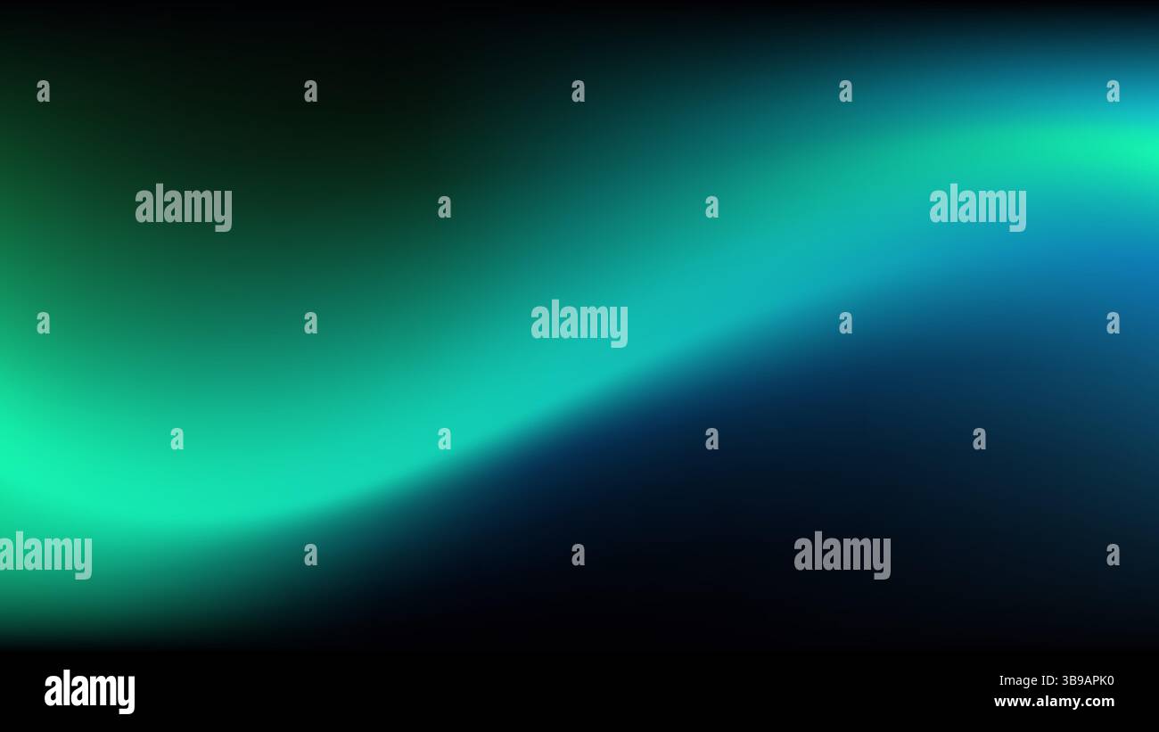 Smooth abstract gradient background transitioning from dark teal to vibrant turquoise, creating ...