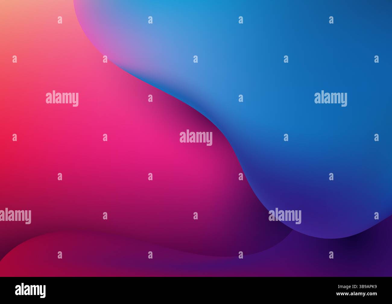 Vibrant gradient transition from deep hi-res stock photography and images - Alamy