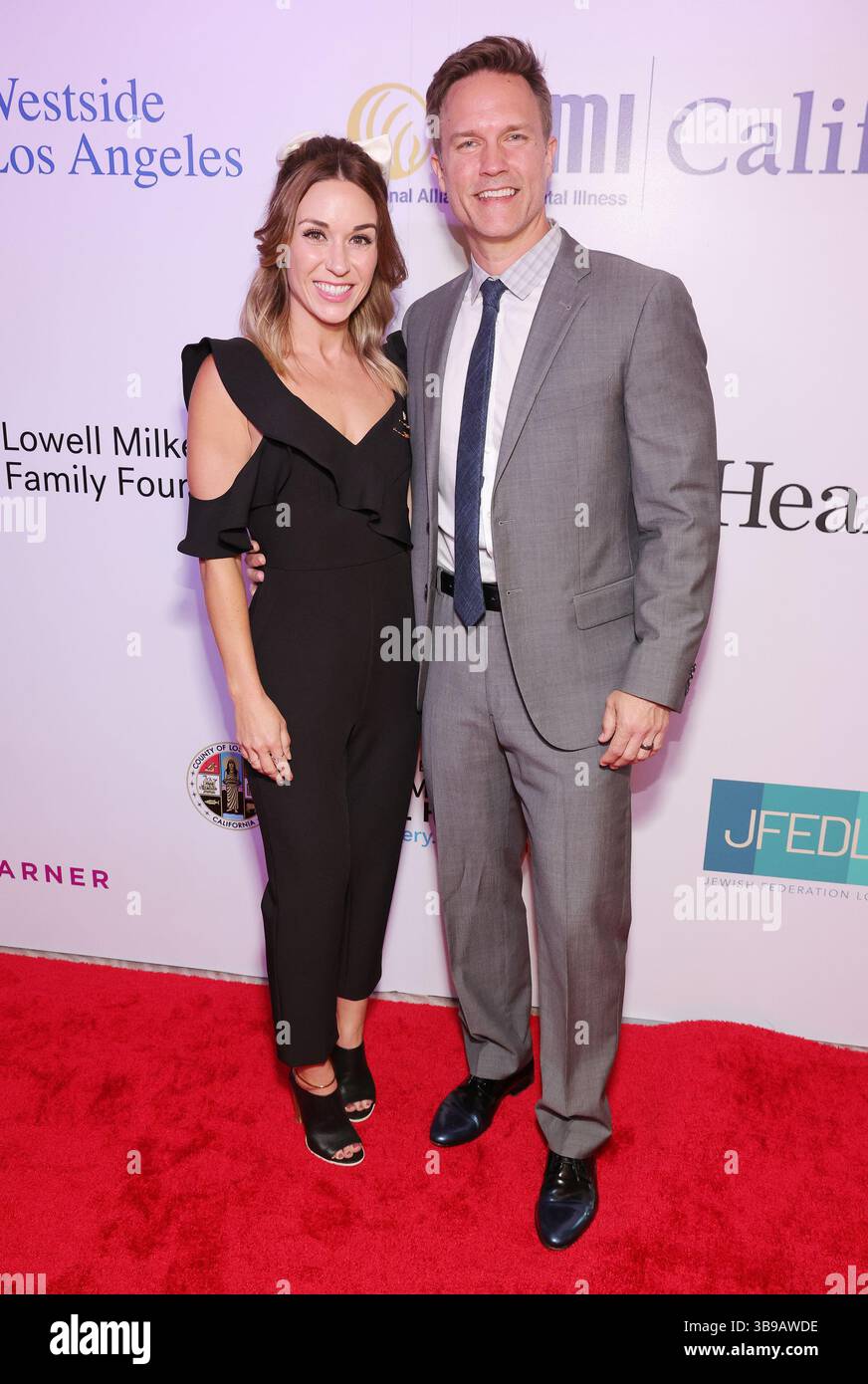 08 May 2025 . Beverly Hills, California - Kelsey Mayfield, Scott Porter ...