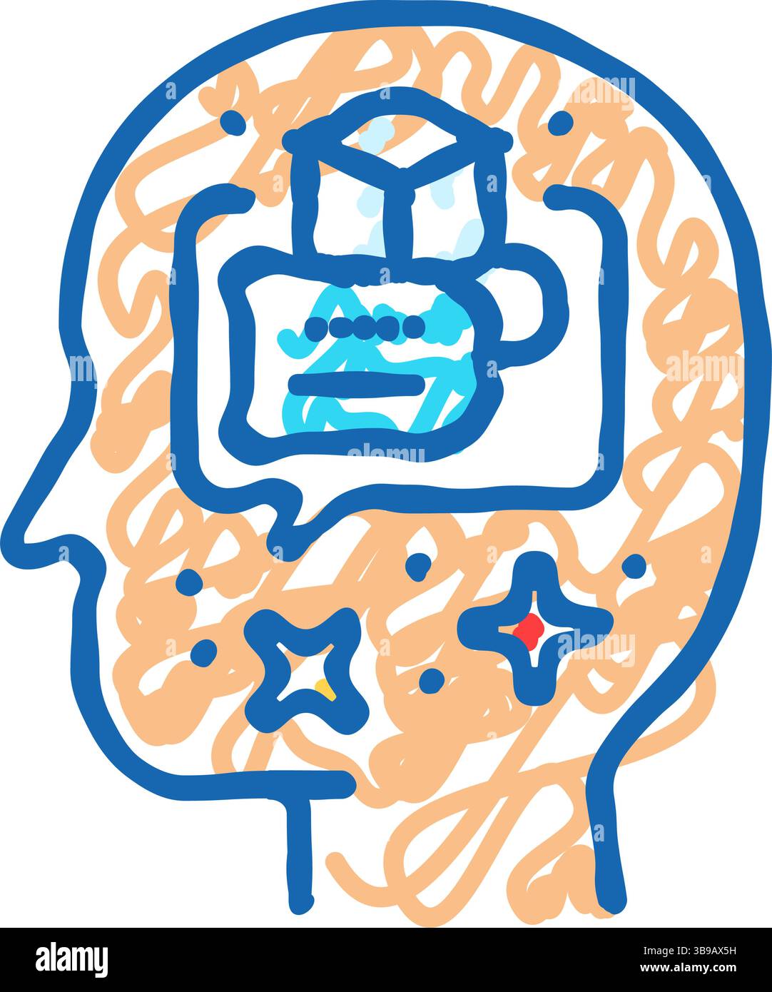 personality consumer behavior icon doodle illustration Stock Vector Image & Art - Alamy