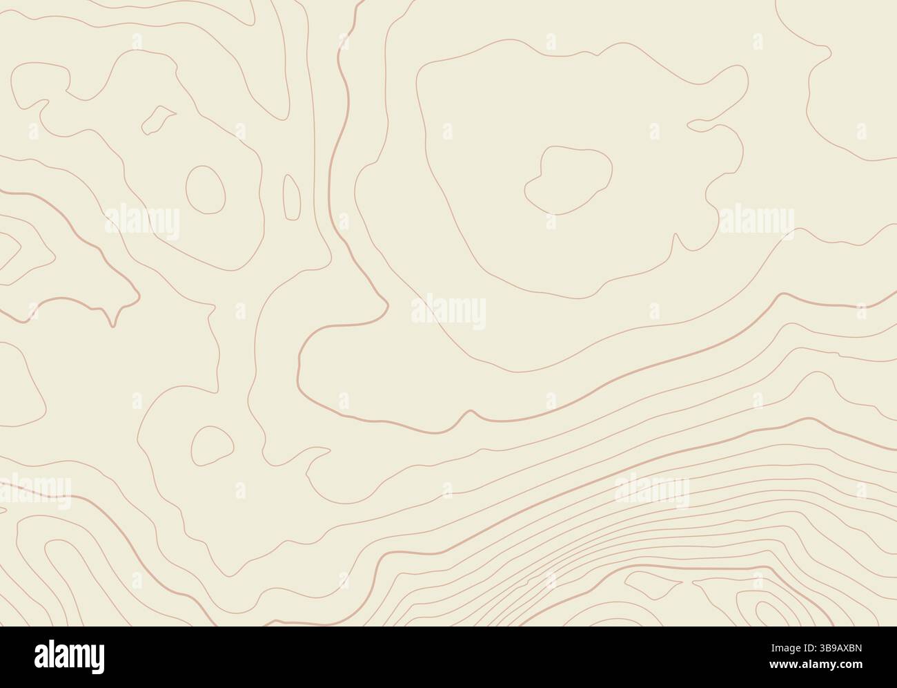 Topographic map background with altitude lines. Abstract terrain ...