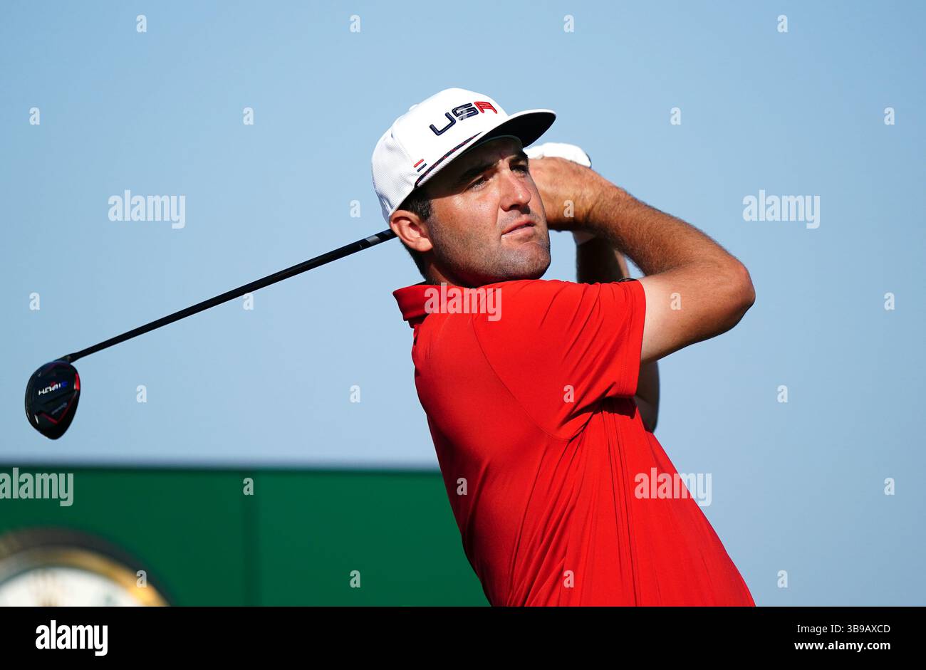 File photo dated 26-09-2023 of USA's Scottie Scheffler during a ...