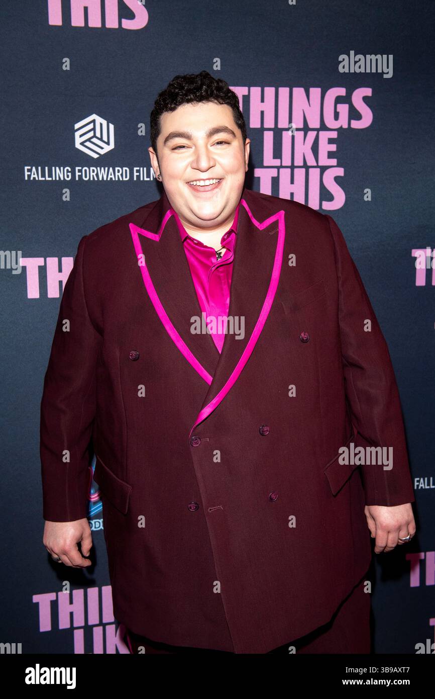 New York, United States. 08th May, 2025. Max Talisman attends MPX's ...