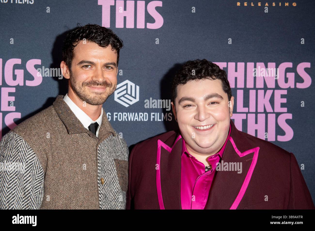 New York, United States. 08th May, 2025. (L-R) Joey Pollari and Max ...