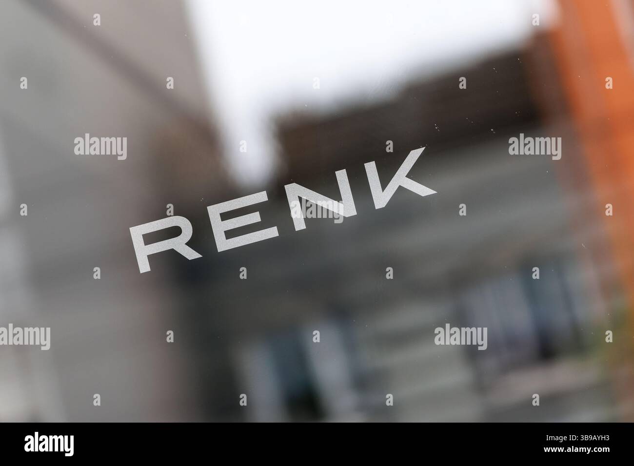 Augsburg, Germany. 08th May, 2025. The lettering and logo of the listed ...