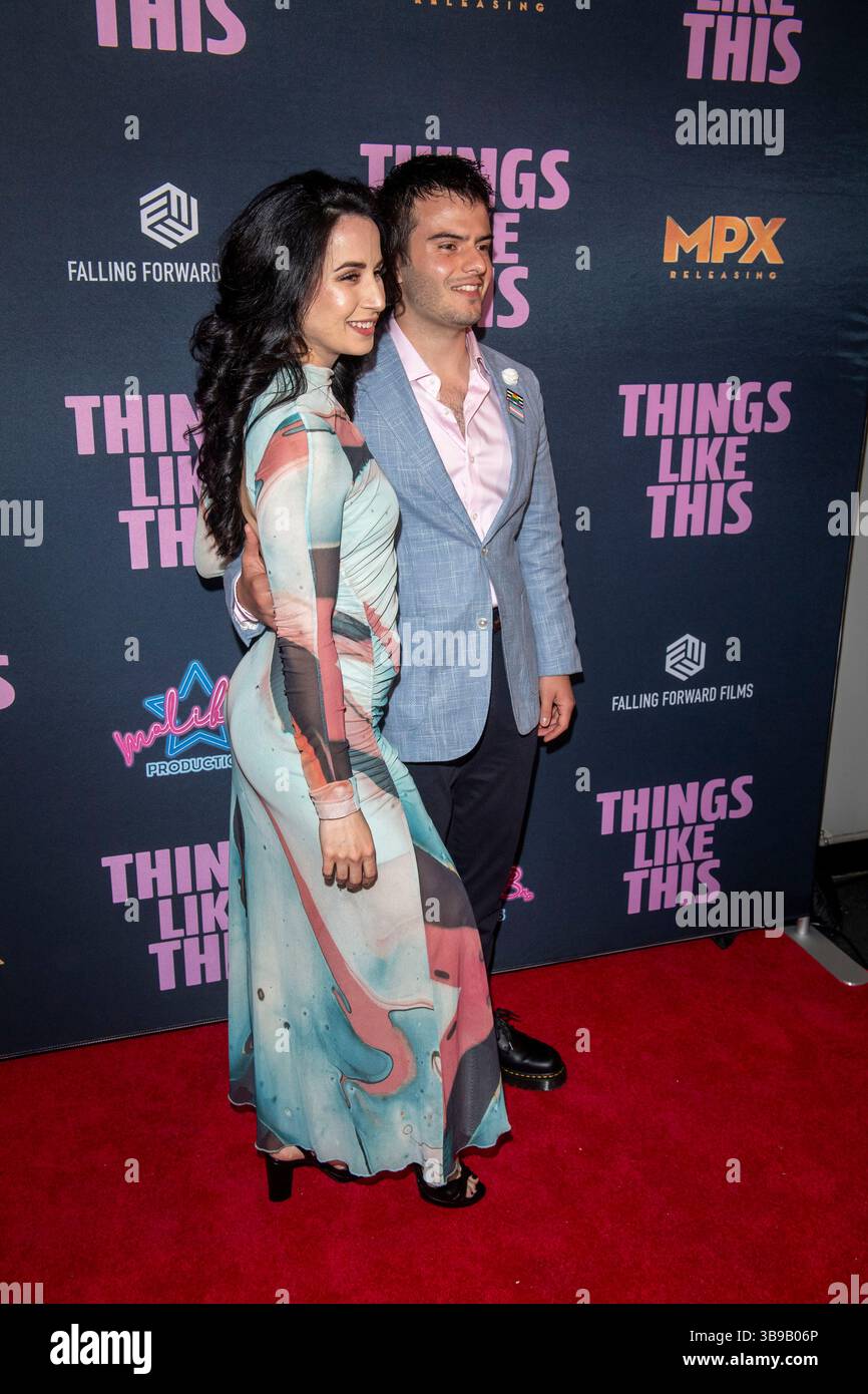 New York, United States. 08th May, 2025. (L-R) Emily Rafala and Danny ...