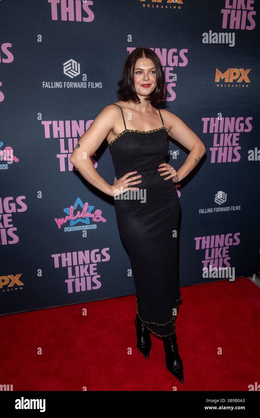 Kayla Hall attends MPX's "Things Like This" World Premiere at AMC ...