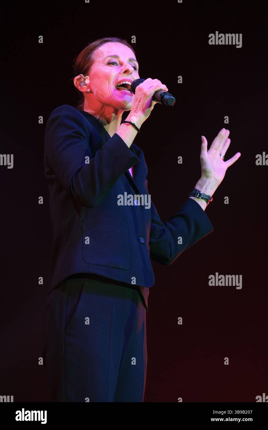 Lisa Stansfield performing at the Cheltenham Jazz Festival, UK. May 2 ...