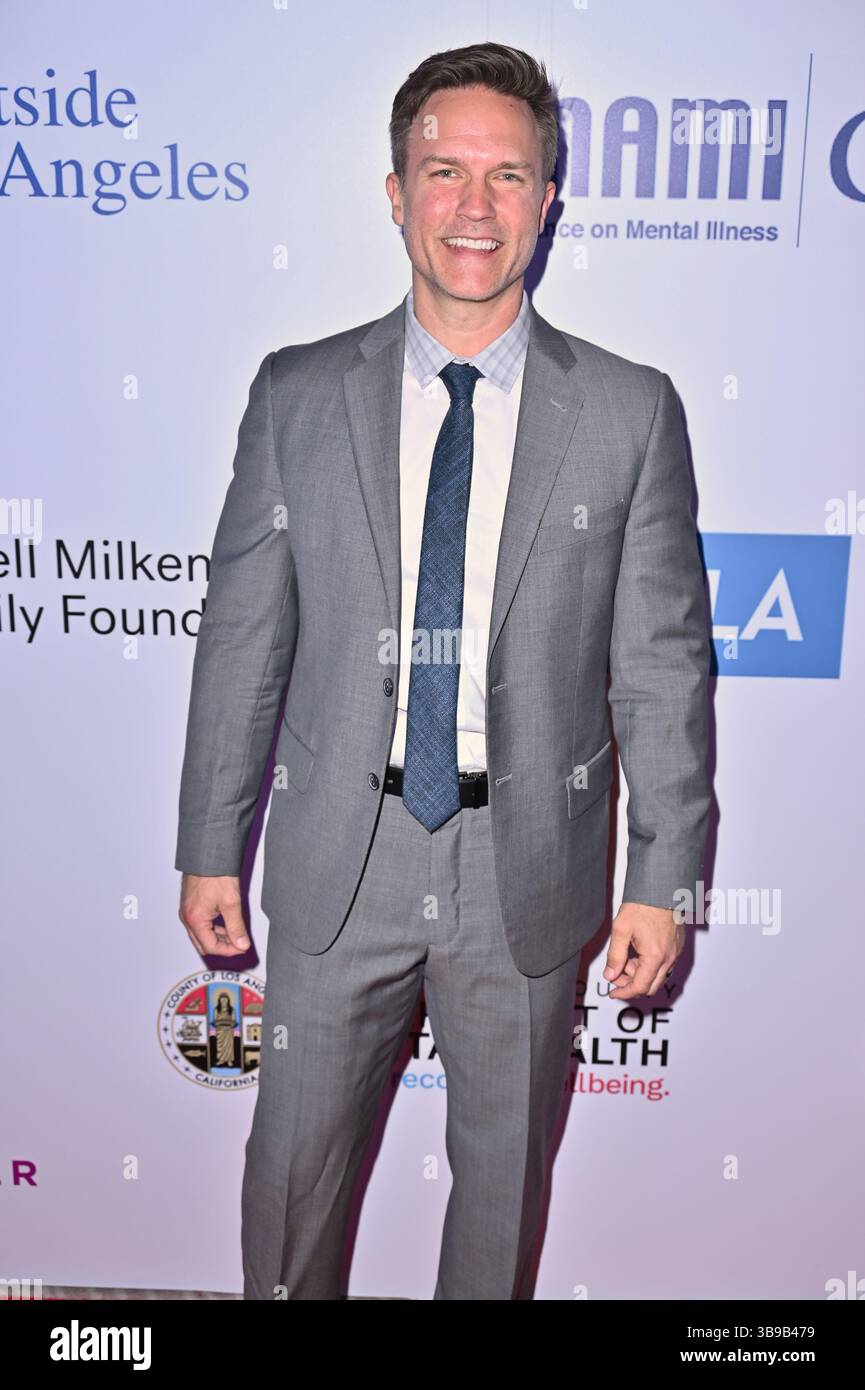 Beverly Hills, CA USA - May 8, 2025: Scott Porter attends the 2025 NAMI ...