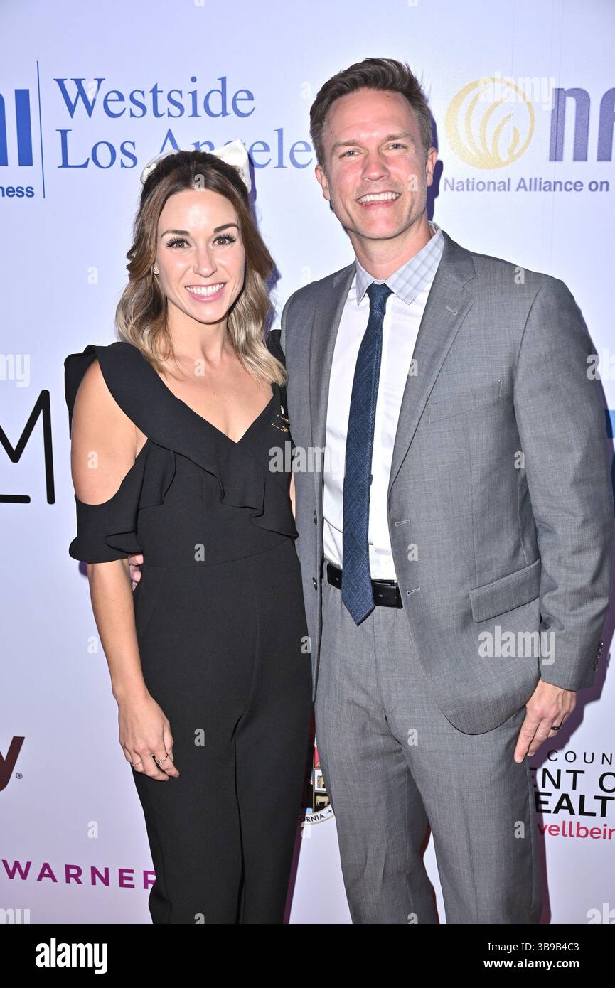Beverly Hills, CA USA - May 8, 2025: Scott Porter, Kelsey Mayfield ...