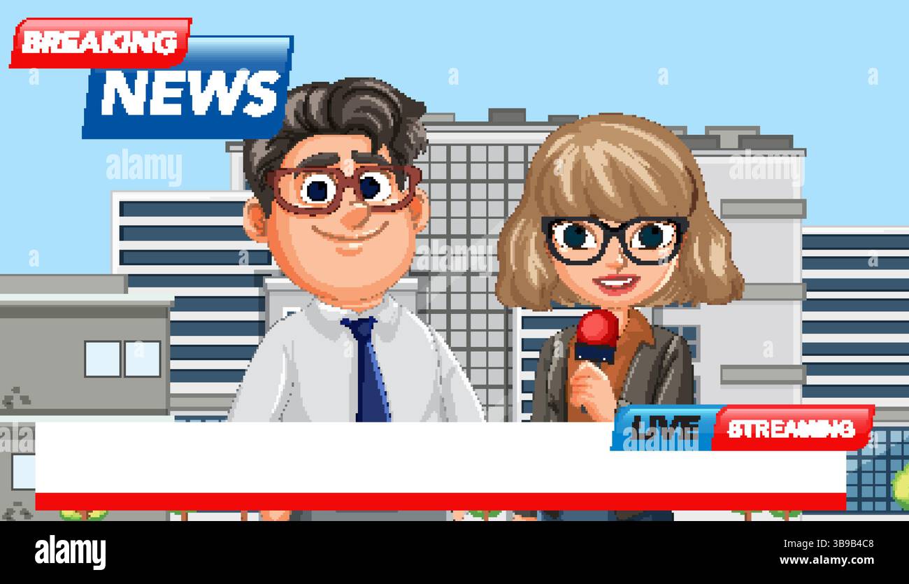 Social media live style animated hi-res stock photography and images ...