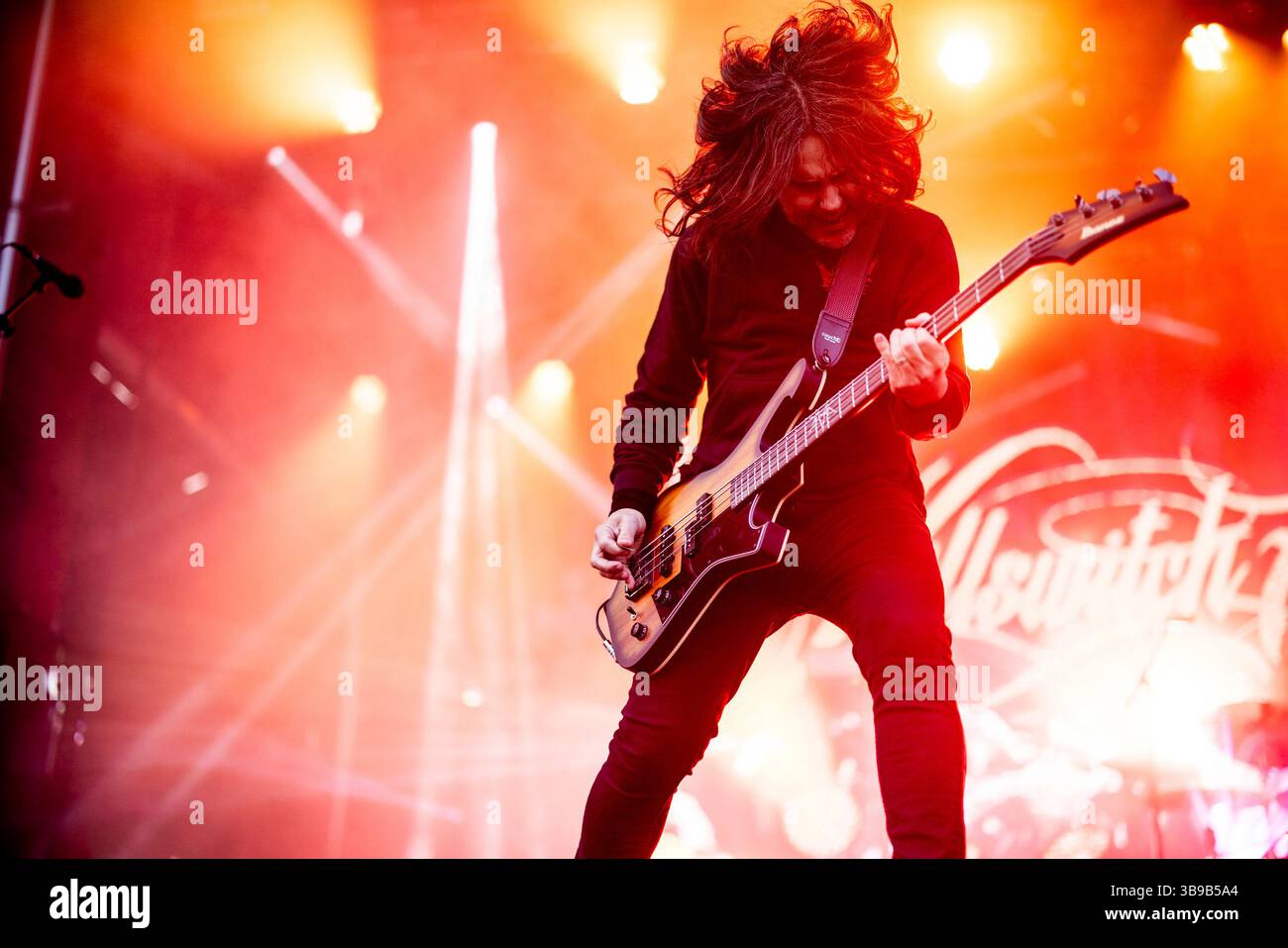 Mike D'Antonio of Killswitch Engage performs during Sonic Temple Art and Music Festival on ...