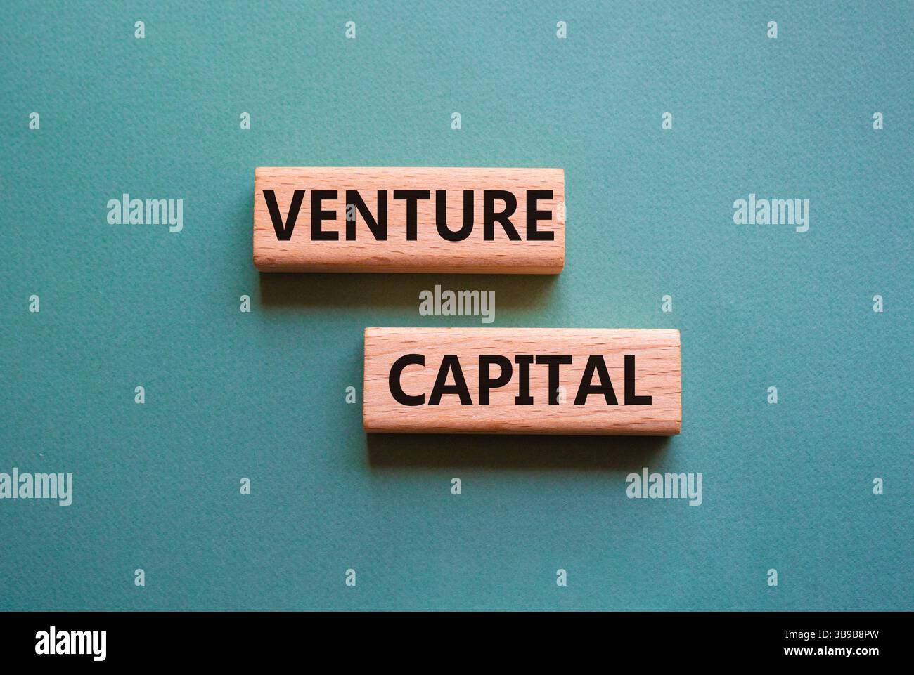 Venture capital symbol. Wooden blocks with words Venture capital ...