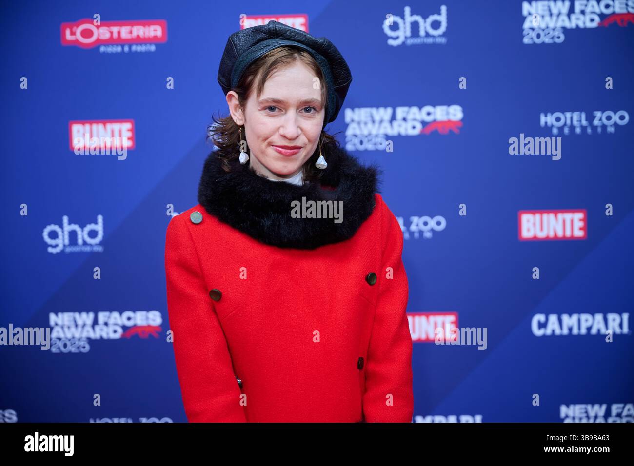 Berlin, Germany. 08th May, 2025. Lia von Blarer attends the New Faces ...
