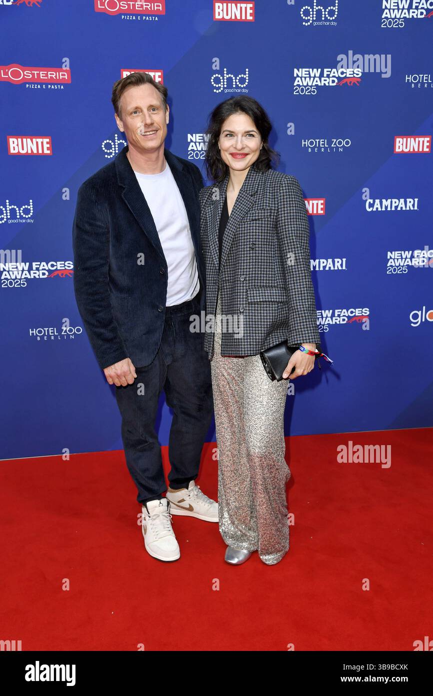 Patrick Kalupa und Leonie Parusel beim Bunte New Faces Award im Delphi ...