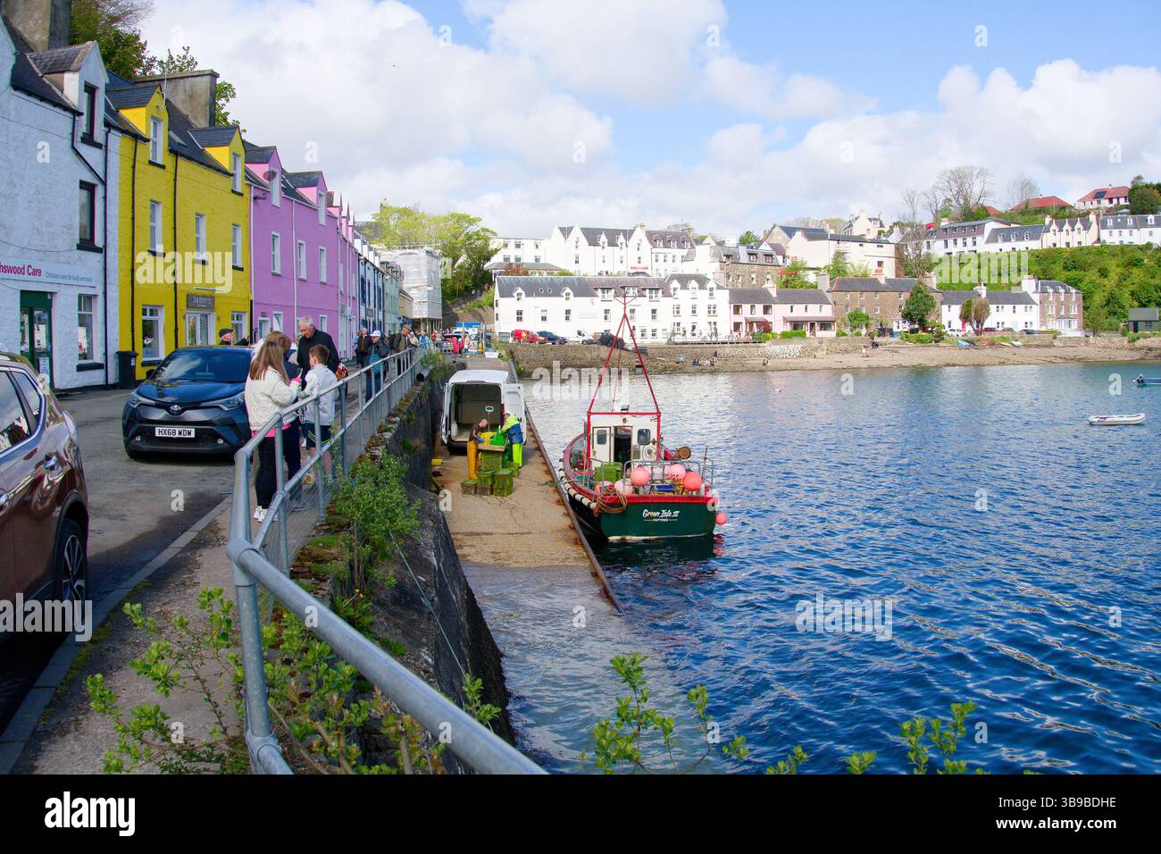 Fishing port in Portree, Isle of Skye, Scotland Stock Photo - Alamy