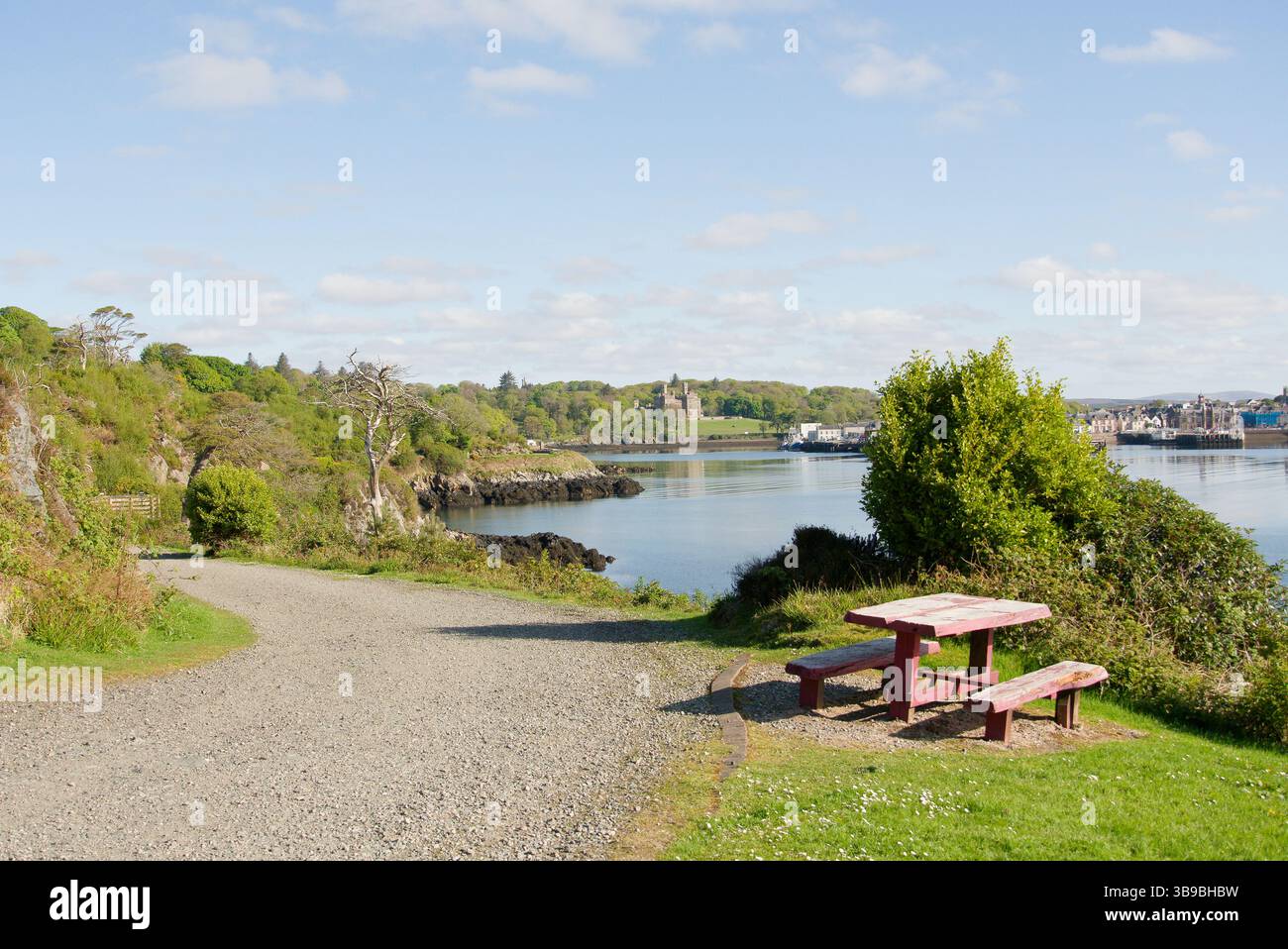 Harbor scene in Stornoway, Outer Hebrides, Scotland Stock Photo - Alamy