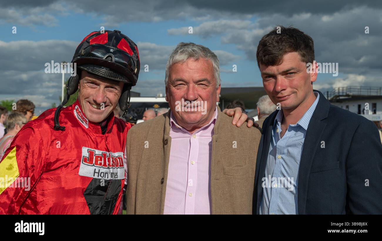 Nigel, Willy and Sam Twiston-Davies Stock Photo - Alamy