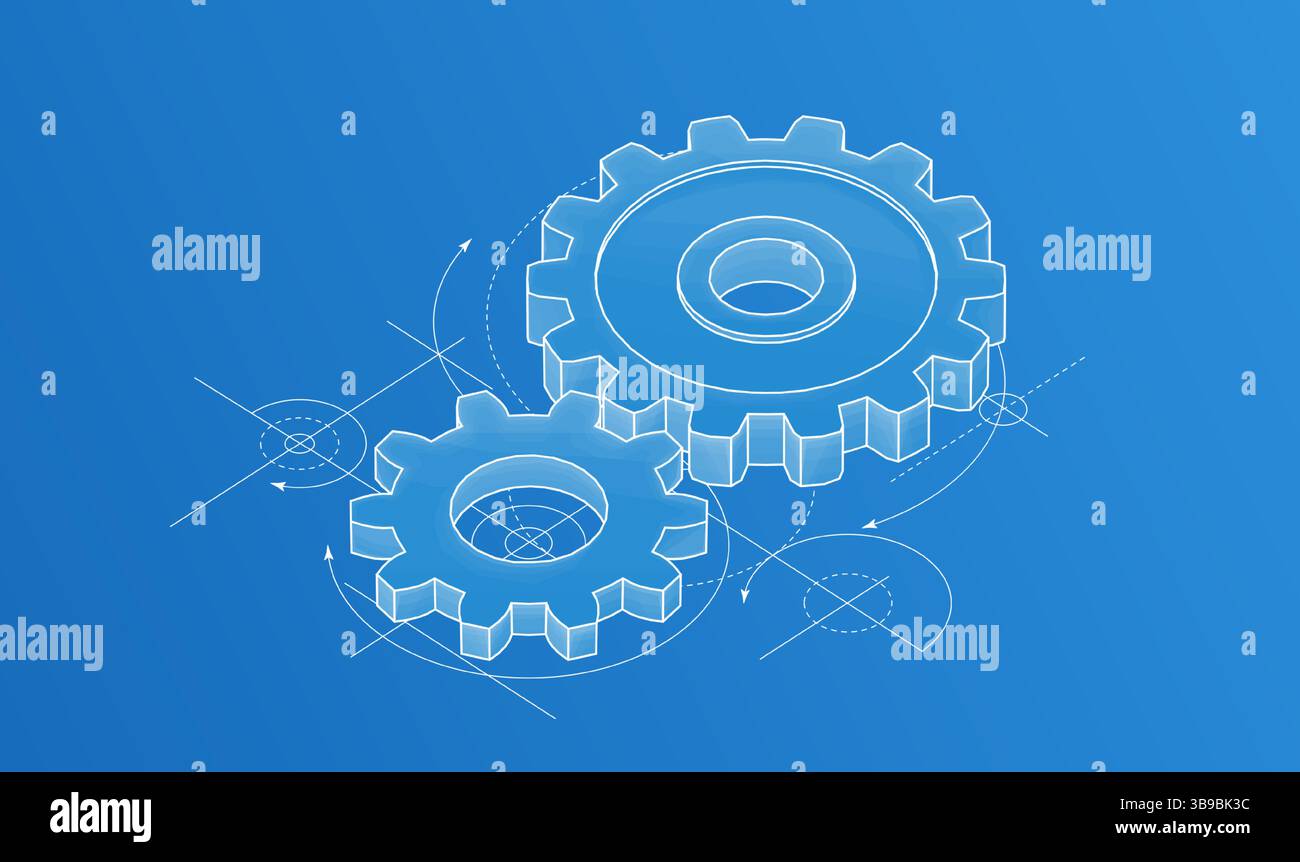 Car engineer cad Stock Vector Images - Alamy