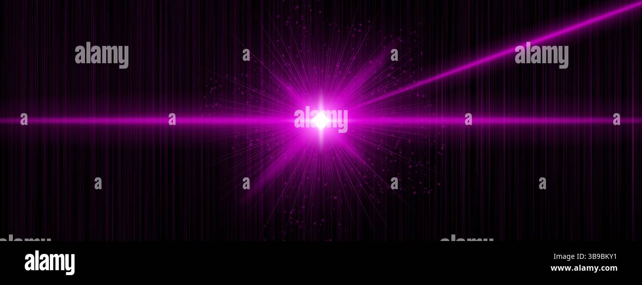 Purple laser-style explosion with core glow, vertical stripes ...