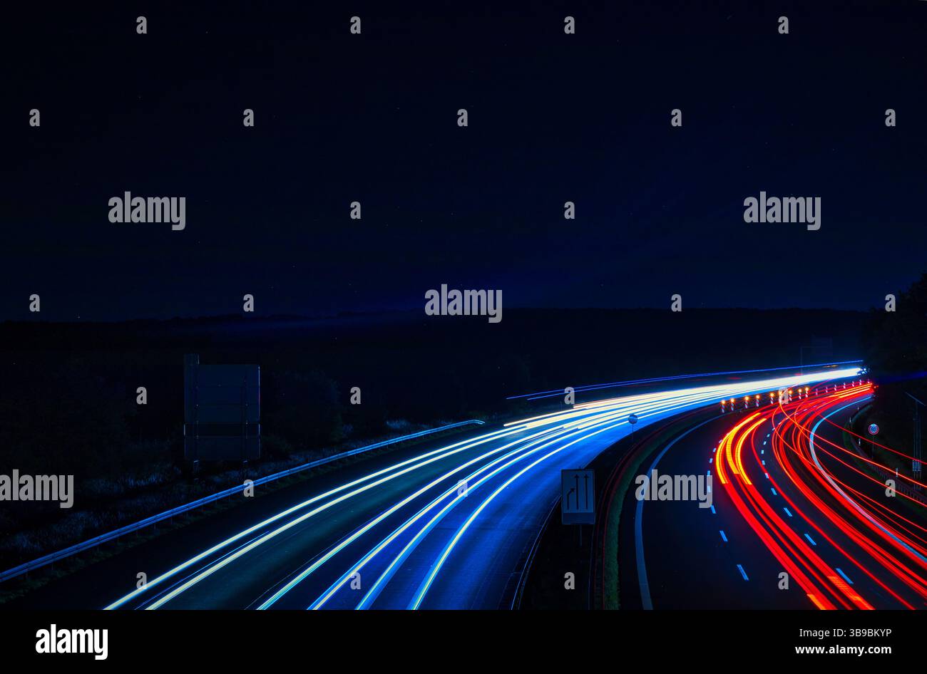 Traffic on the Highway - Travel - Background - Line - Ecology - Long ...